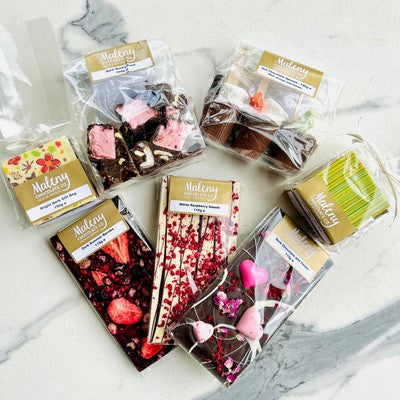 Maleny Chocolate Co - White Raspberry Smash 115g | Rosalie Gourmet Market