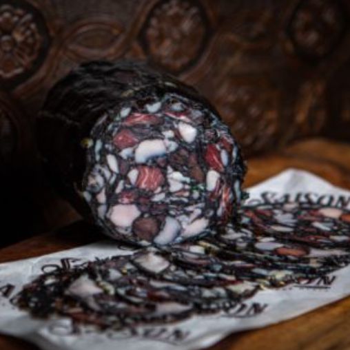 Saison Salumi Squid Ink & Black Truffle Salami– Rosalie Gourmet Market