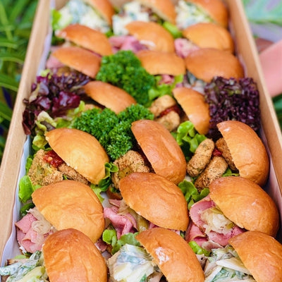 Brioche Slider Box - Vegetarian | Rosalie Gourmet Market