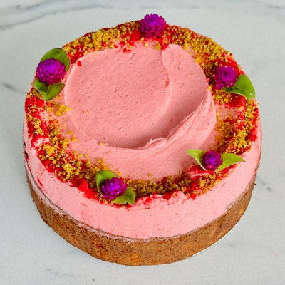 Orange Valencia Cake with Raspberry Buttercream (GF, DF) | Rosalie ...