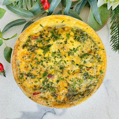 Gluten Free Medium Size Quiche (min 850g) (GF/NF)– Rosalie Gourmet Market