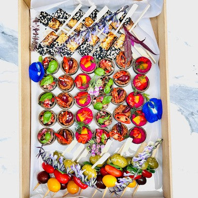 Mixed Cold Canape Boxes (50 items per box) | Rosalie Gourmet Market
