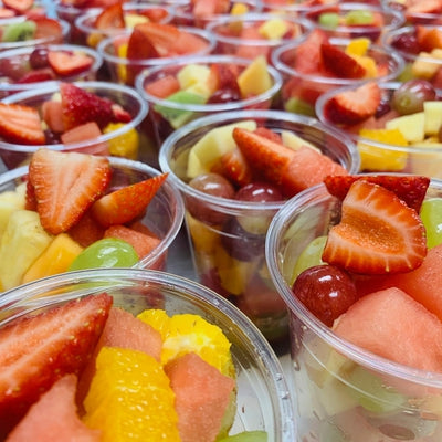 Fresh seasonal fruit pot | Rosalie Gourmet Market