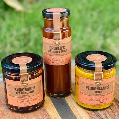 Ogilvie Tucker Box Drover's Aussie BBQ Sauce 250ml | Rosalie Gourmet Market