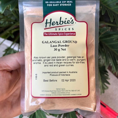 Herbies - Galangal Ground (Laos Powder) 30g | Rosalie Gourmet Market