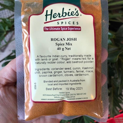 Herbies - Rogan Josh (Spice Mix) 40g– Rosalie Gourmet Market