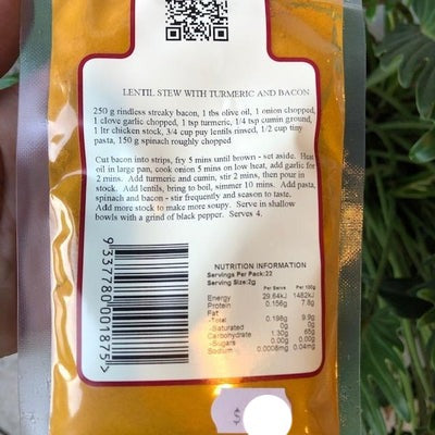 Herbies - Turmeric Madras Ground 45g | Rosalie Gourmet Market