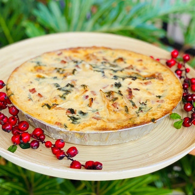 Family Sized Quiche (min 1.5kg) (NF)– Rosalie Gourmet Market